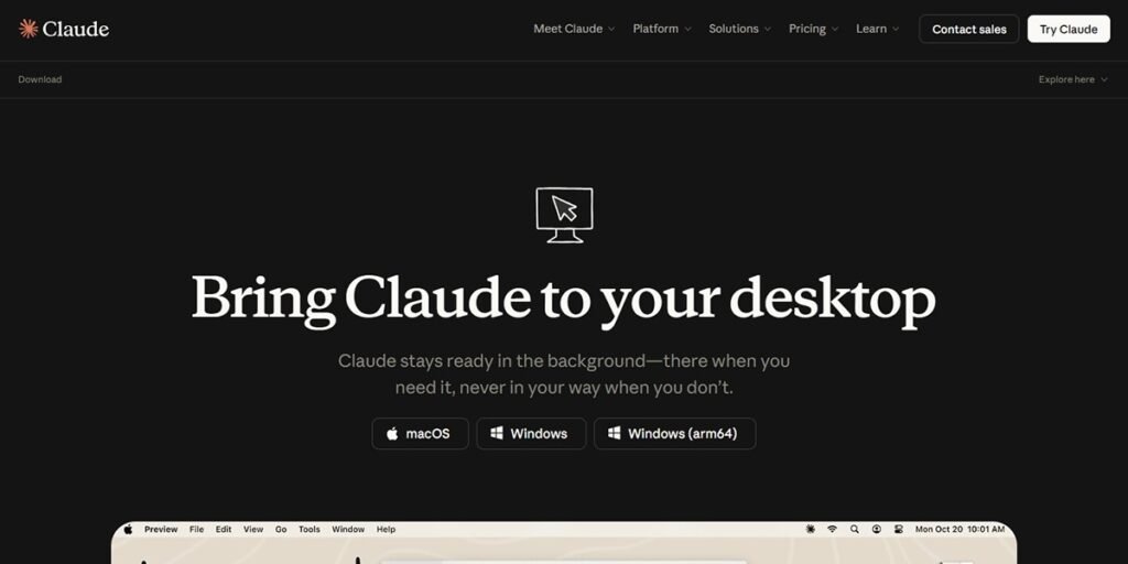 Claude Desktop Debuta en España y Trae Funciones para PC