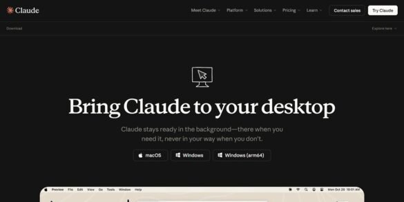 Claude Desktop Debuta en España y Trae Funciones para PC