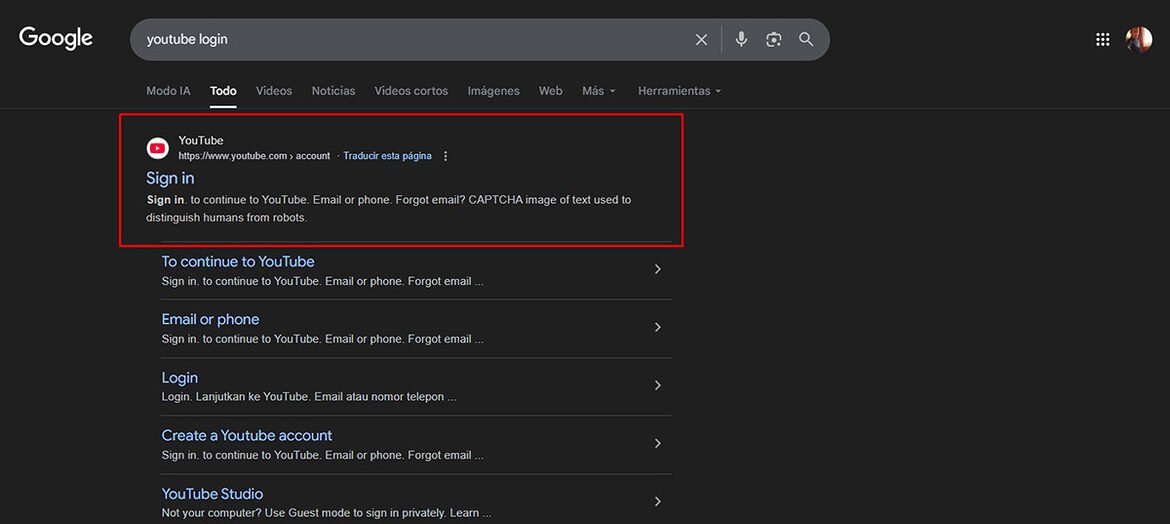 Aprende Cómo Iniciar Sesión en YouTube Paso a Paso y Simple